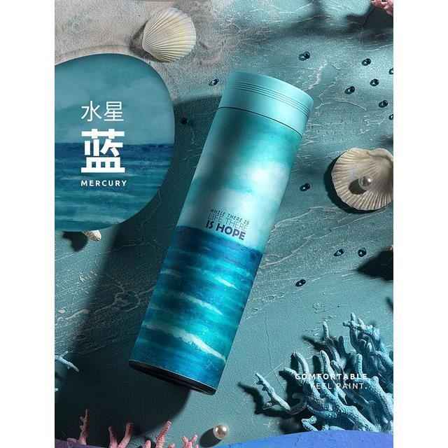 GOURDE BIDON,8-450ml--Bouteille Thermos en acier inoxydable, 9 styles, isolé sous vide avec ...