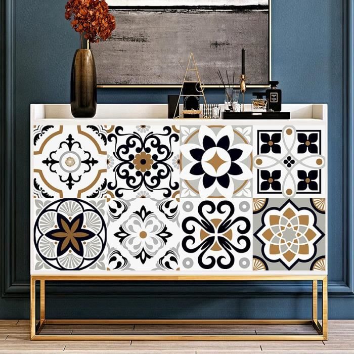 Carrelage Adhésif 10X10 À Motifs Credence Adhesive Pour Cuisine Brique ...