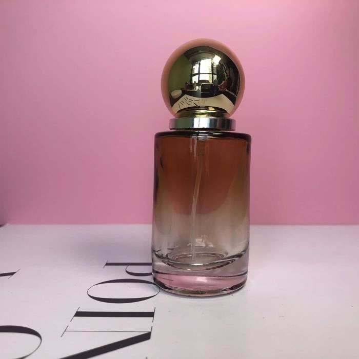 Flacon De Parfum Rond En Verre Dégradé 30 Ml Marron \U2013 Doré[J3017 ...