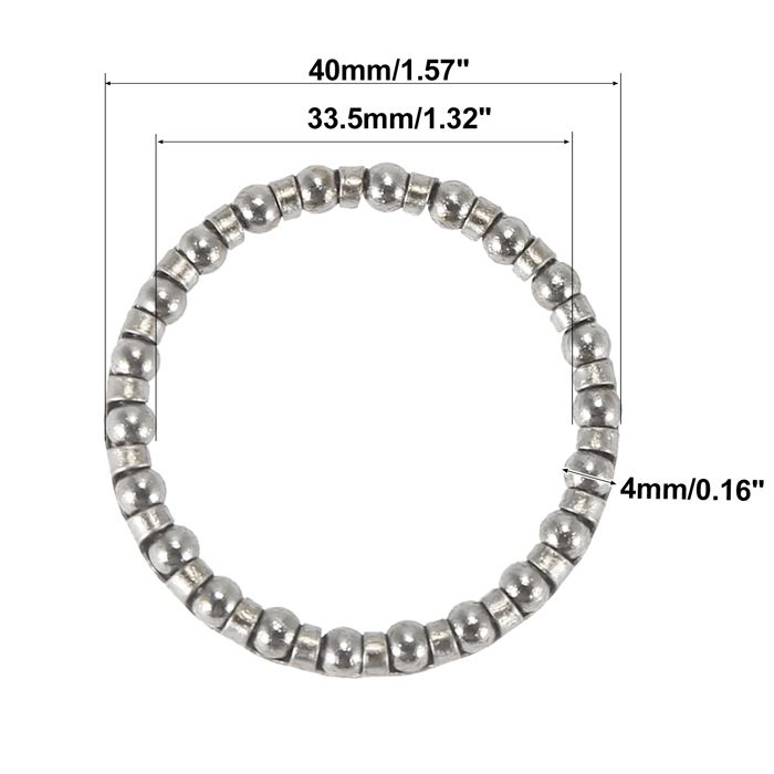 Cage de roue X AUTOHAUX 4mm x 22 Bille Roulements Manivelle Roulements ...