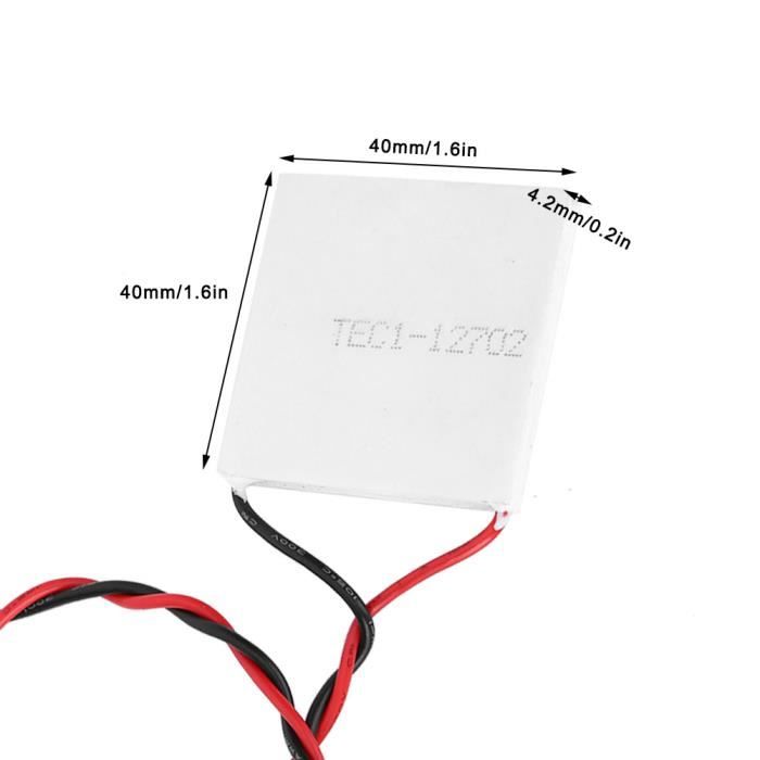 Cikonielf Modules thermoélectriques Peltier Module de Plaque Peltier de ...