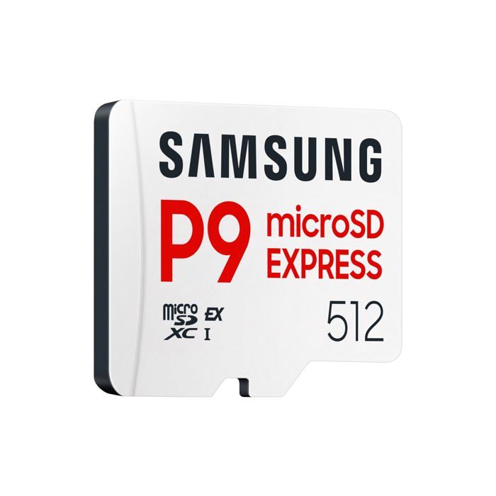 Carte microSDXC Express - Samsung - 512 Go - P9 Express - 800 Mo/s ...