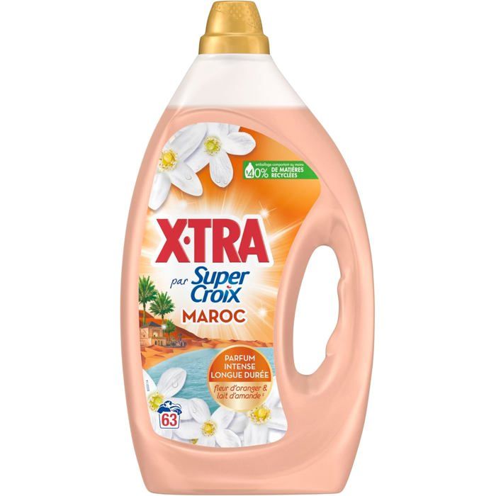 Super Croix par X•Tra-Lessive Liquide-Maroc-Fleur d'Oranger & Lait d ...