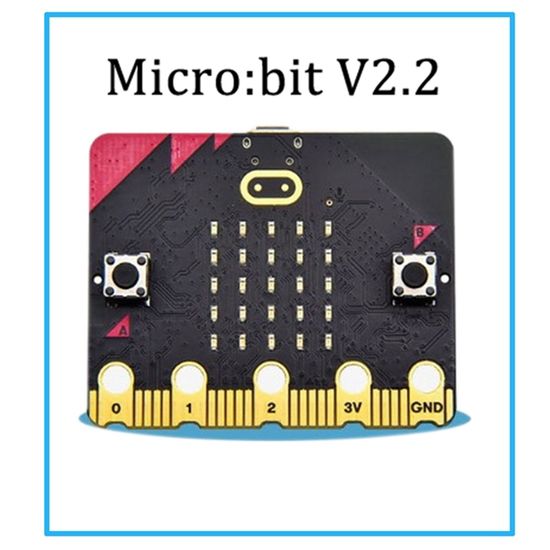 BBC Micro: Bit V2.2 Haut-Parleur IntéGré et Microphone Tactile Microbit Programmable Learning ...