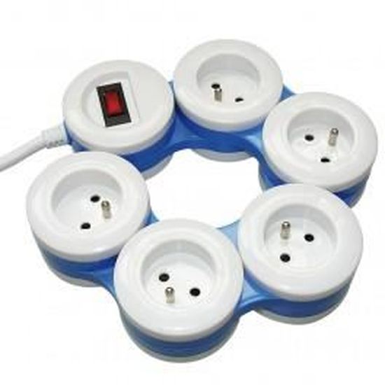 Multiprises modulables 5 prises - Cdiscount Bricolage