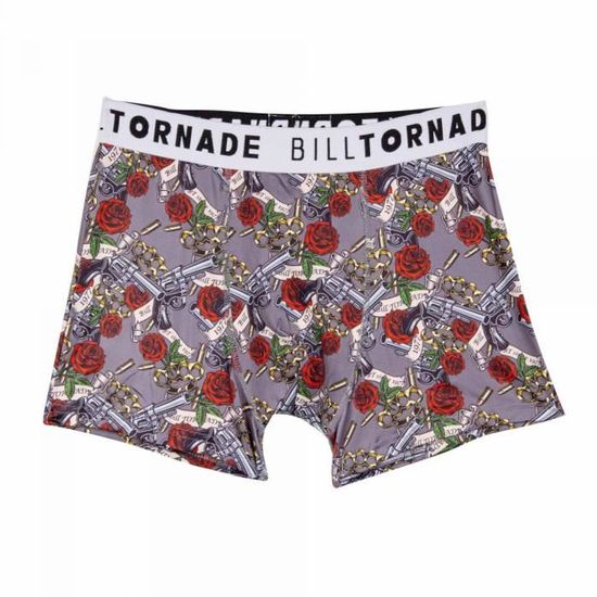 Boxer 16891 Homme BILL TORNADE Gris - Cdiscount Prêt-à-Porter