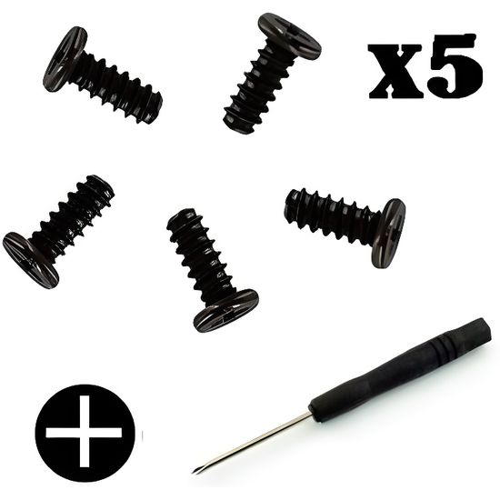 Vis manette ps4 x5 et Tournevis crusiforme - Cdiscount Informatique
