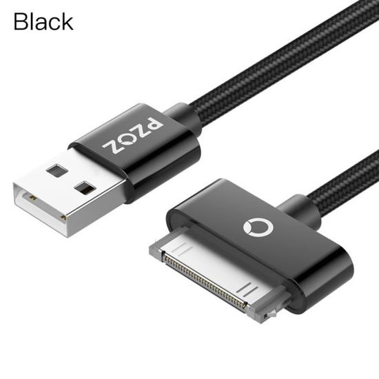 Black--2m -câble USB 30 broches pour recharge rapide et transfert de ...