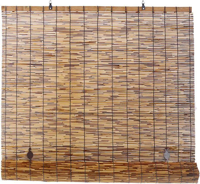 One Color Store Enrouleur en Bambou,Rideau De Roseau Naturel, Store ...