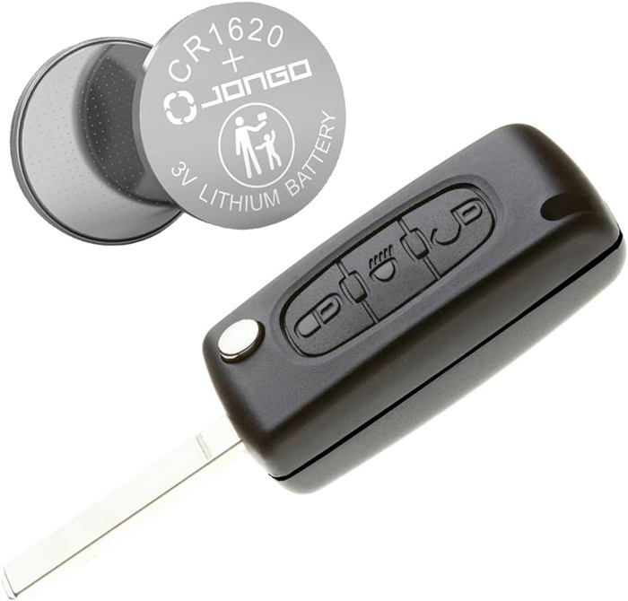- Coque De Clé Avec Lame Compatible Avec Citroën C4 Picasso, C4 Grand ...
