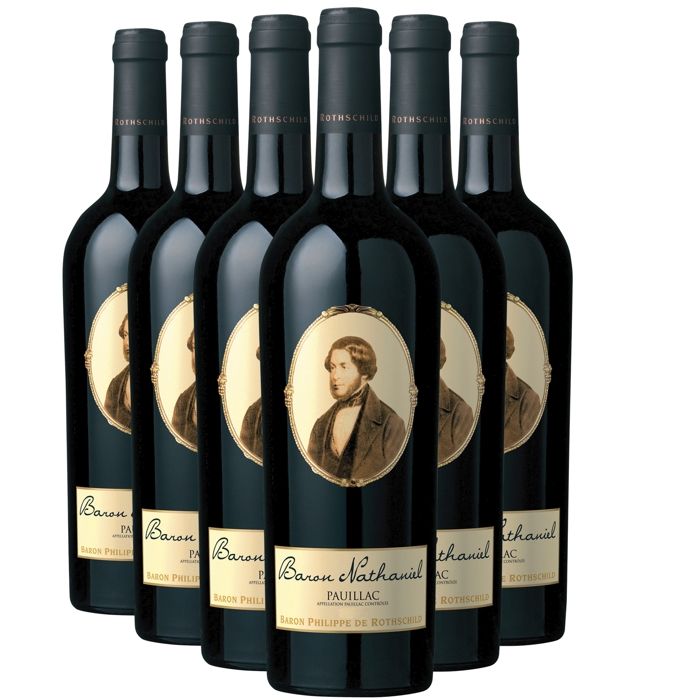 Baron Philippe de Rothschild Pauillac Baron Nathaniel 2021 - Vin Rouge ...