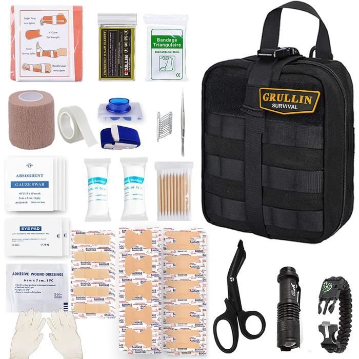 Kits De Survie De Premiers Secours, Équipement Militaire Extérieur Edc ...