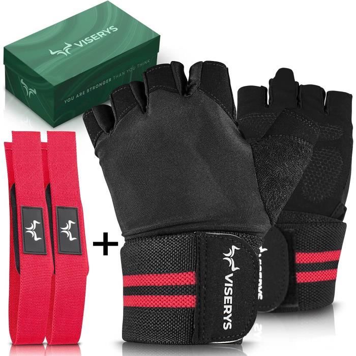 Viserys Kit Complet Musculation Pour Homme Et Femme Gants De Fitness ...