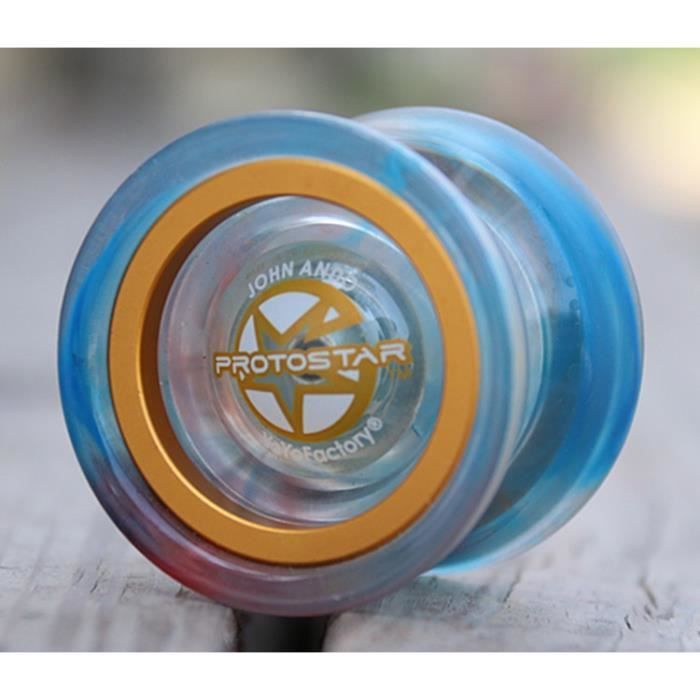 Coloré 1 - Bague extérieure d'athlétisme prostar YYF YOYO, en alliage d'aluminium, sommeil mort ...