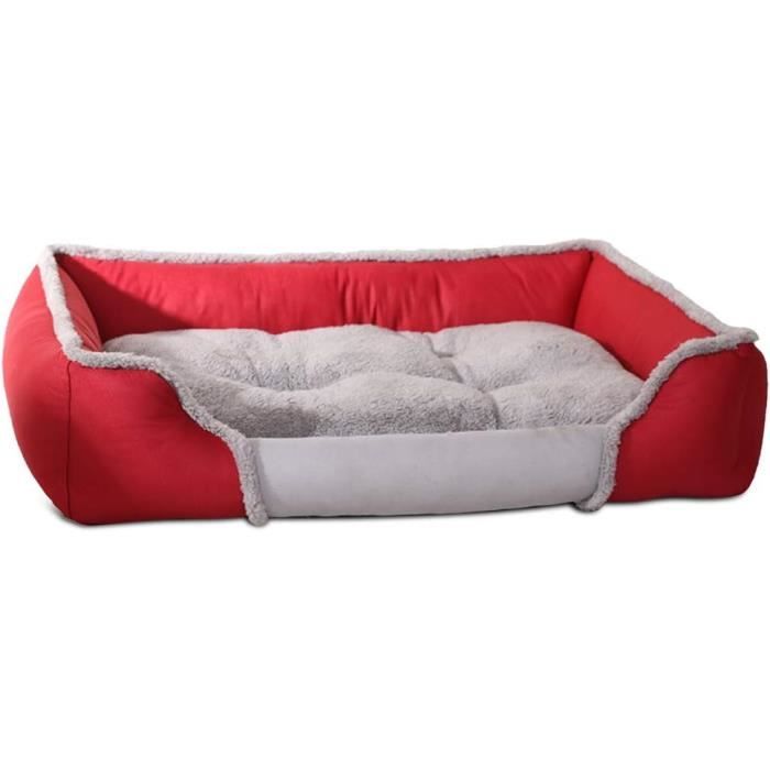 Lits pour Chiens Moyens Panier pour Chien Matelas Moelleux Couchage ...