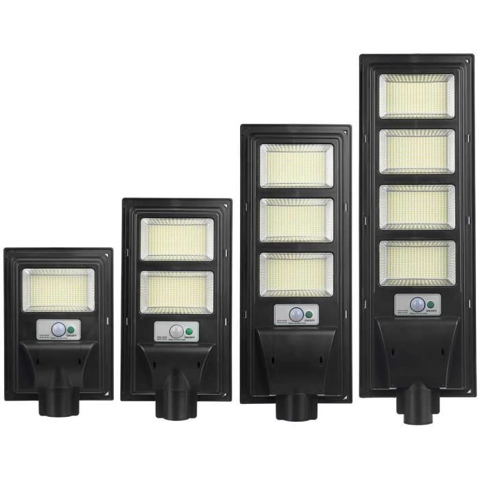 800W 1500W 2000W 3000W Lampe Solaire Étanche Réverbère Éclairage Extérieur Appliques Murales ...