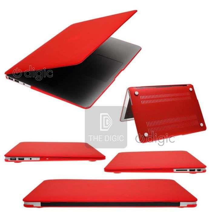 Caoutchouté Coque Rigide Macbook Pro 13" A1278 - Achat / Vente housse ...