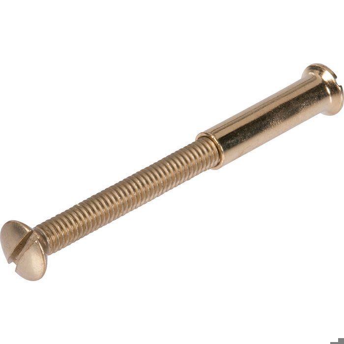 Vis + douille laiton - Pour poignée de porte - Ø 4 x 45 mm - Cadap ...