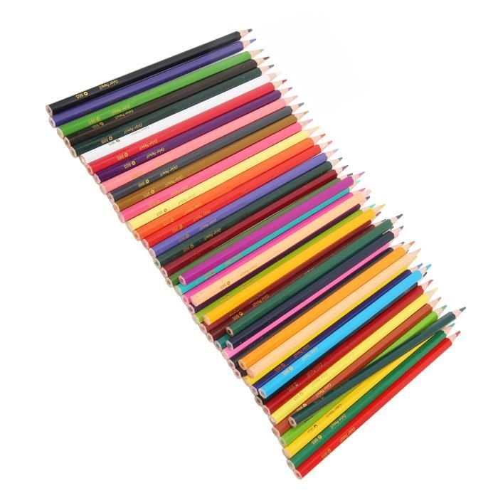 Crayons à dessiner Crayons à base d'huile Couleurs assorties Porte ...