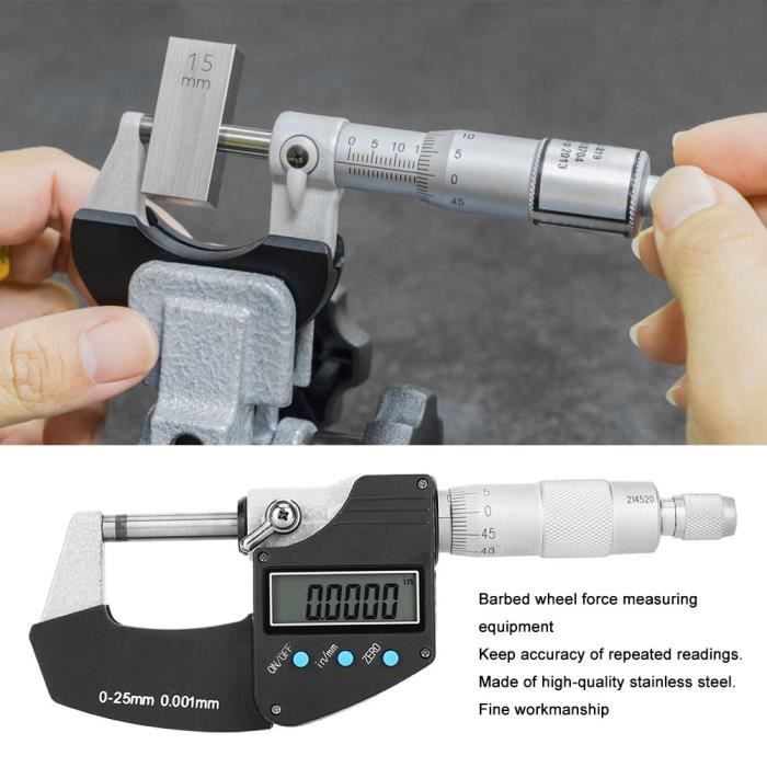 JIM-7694954192039-Micromètre Digital Caliper Micrometer, Large Screen ...