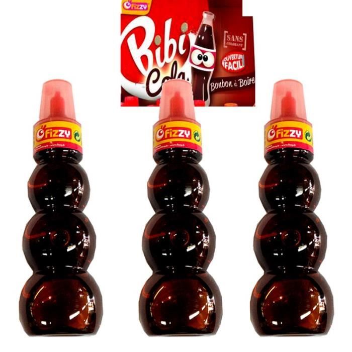 Bibi Cola Fizzy (3 pièces) - Cdiscount Au quotidien