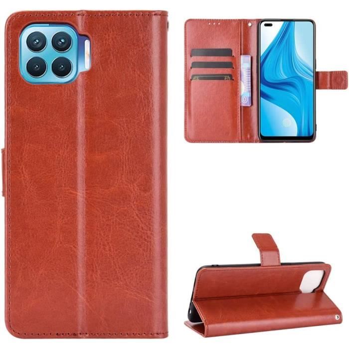 Coque Cuir Oppo A93 2020 Oppo Reno 4F Oppo F17 Pro 2020 CPH2119 - Reno ...