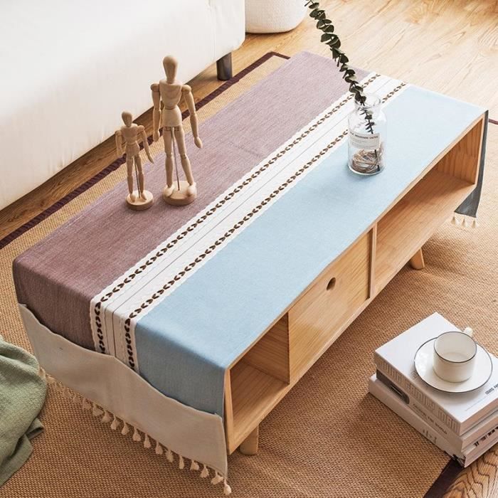Kentop Nappe de table carrée en coton et lin Nappe de table imperméable ... Kentop Nappe de table carrée en coton et lin Nappe de table imperméable ...
