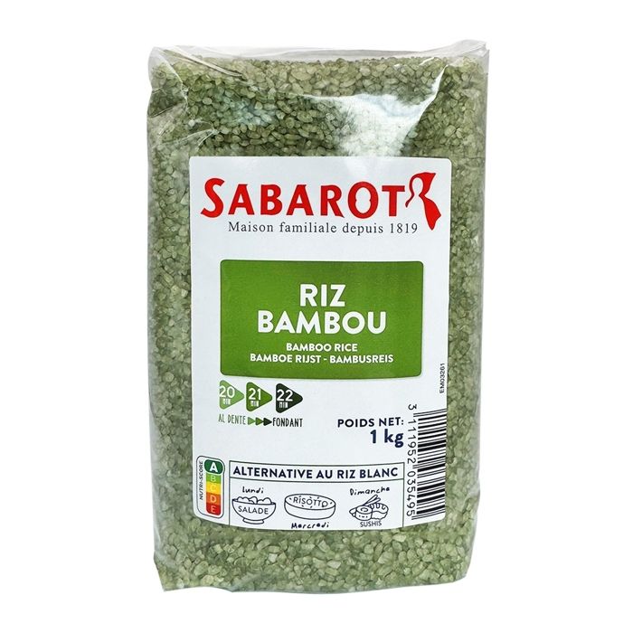 Riz bambou sachet de 1kg Sabarot - Cdiscount Au quotidien