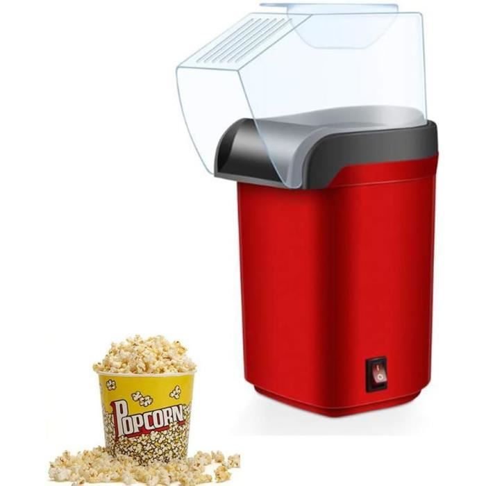 Machine À Pop Corn Électrique, Sans Gras Air Chaud Design Rétro, Avec ...