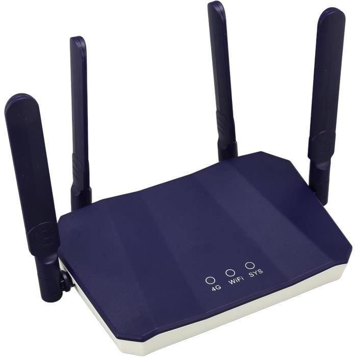 Luernas Modem Routeur 4G Lte Débloqué, Routeur Wifi Sans Fil 300 Mbps ...