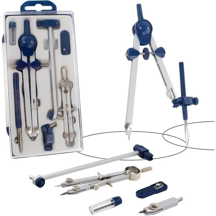 Compas avec Crayon, Mine Compas Maped Staedtler Professionnels Primaire ...