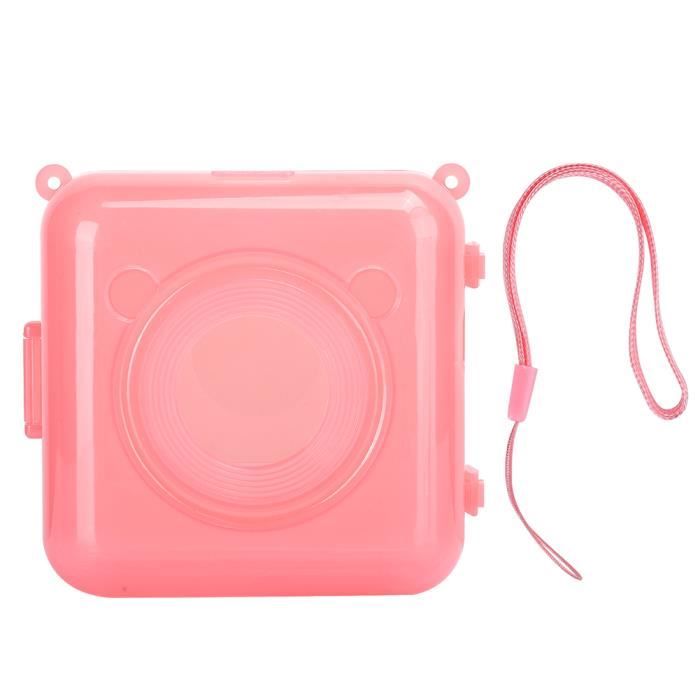 Coque de protection - VBESTLIFE - Peripage - PC - Transparent - Rose ...