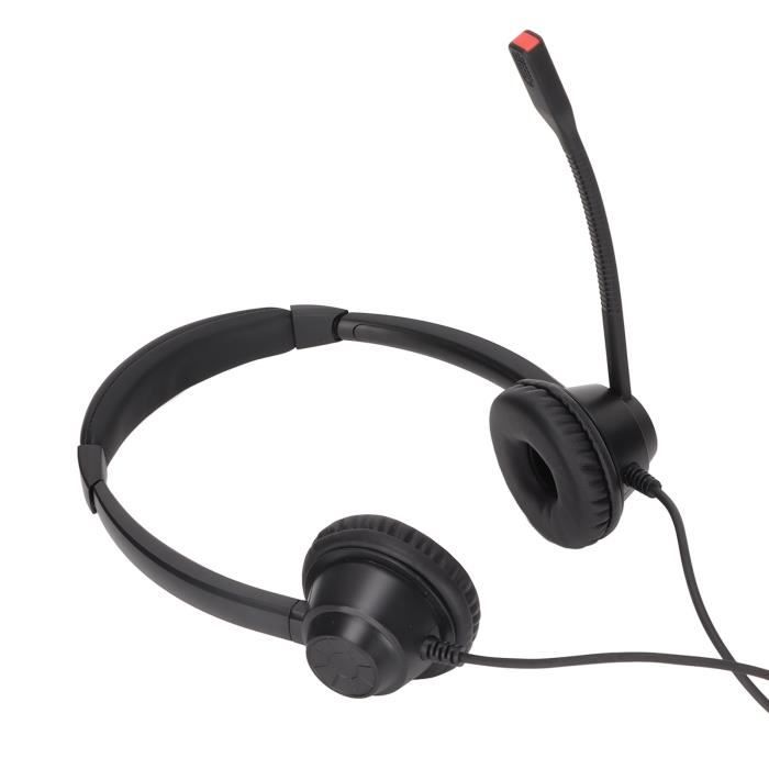 Casque Téléphone RJ9 Anti-Bruit Micro HD pour Appels VOIP Centre d ...