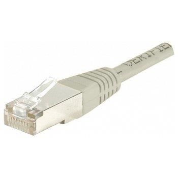 VSHOP® Cable avec fiche RJ45 mâle ET fiche RJ45 mâle FTP blindé, cat ...
