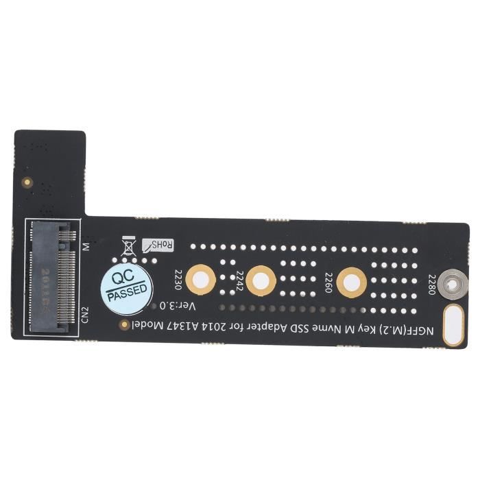Carte adaptateur convertisseur Convertir la Carte Adaptateur M.2 NGFF M Key NVME SSD en Carte de ...