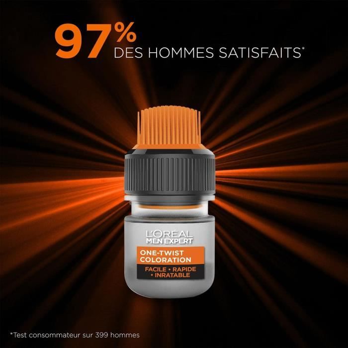 L'Oréal Paris Men Expert - Coloration pour Homme - One Twist Coloration ...