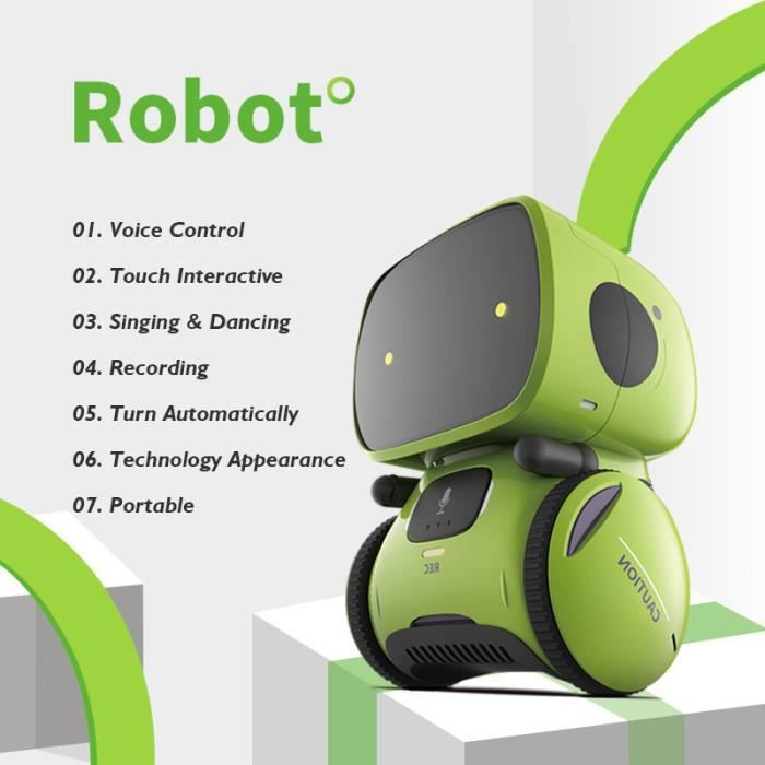 Vert russe - Nouveau Type De Robot Interactif, Jouet Mignon Et ...