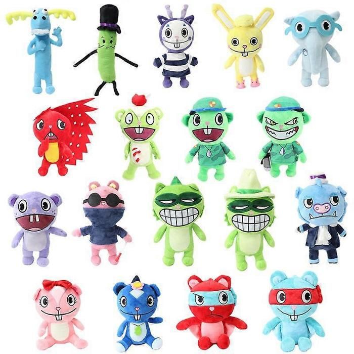 Peluche Happy Tree Friends, Lumpy Petunia, Nutty Splendid Sniffles ...