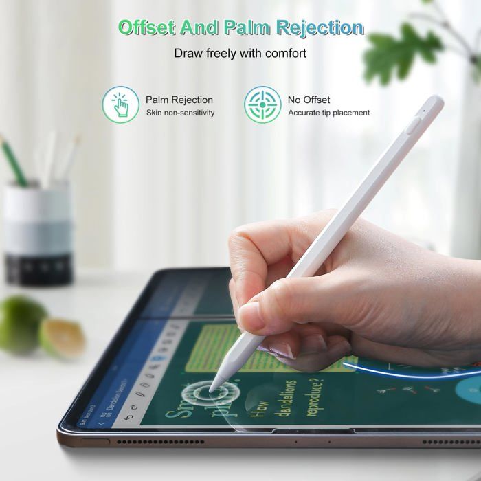 Stylet Pour Ipad Chargement Sans Fil, Pencil 2E Génération Pour Ipad ...