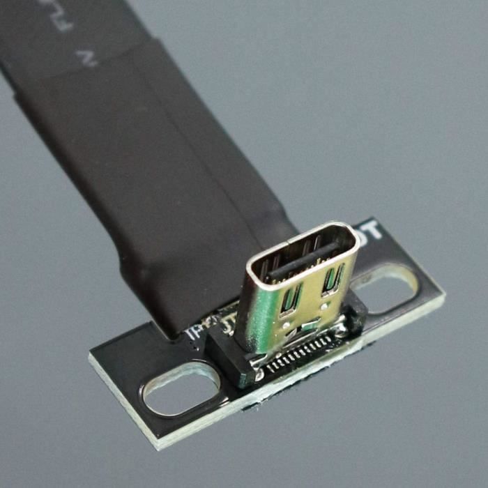 F9T-T6A-30cm Adaptateur De Câble Usb 3.2 Gen2x2 Femelle À Mâle 20g ...