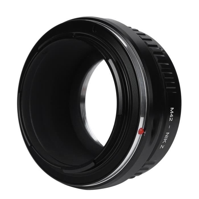 Bague d'adaptation d'objectif en alliage d'aluminium M42 pour Nikon Z6 ...