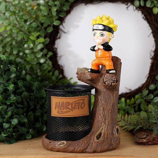 Figurine Naruto Shippuden pot à crayons Figurines Uzumaki Naruto - 21cm ...