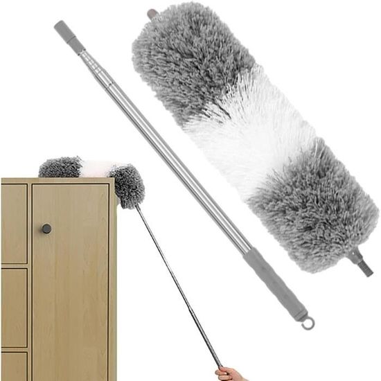 Plumeau Extensible Avec Rallonge,Ventilateur Plafond Plumeaux Pliables ...