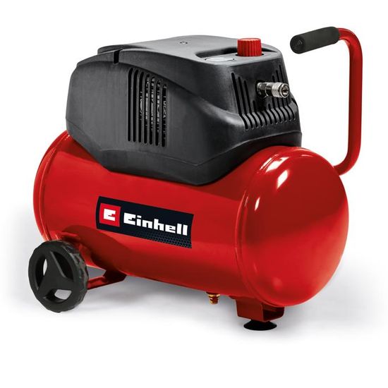 Einhell Compresseur TC-AC 200/24/8 OF (1200 W, 8 bar, réducteur de pression, moteur sans huile ...