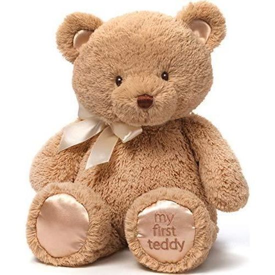 Peluche - GUND - My 1st Teddy - 15 pouces - Multicolore - Pour Bébé ...