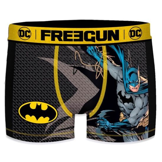 Boxer Homme DC Comics AKTIV Sport - FGDC14/1/BM/BAT/01 Jaune ...