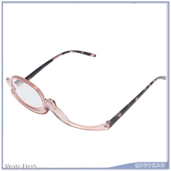 VGEBY Lunettes Maquillage Monocle Flip up Rotation Femmes - Achat ...
