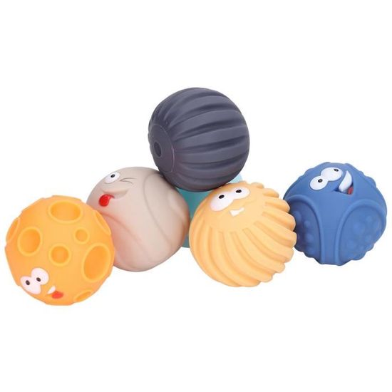 Vvikizy Boules sensorielles 6pcs/set Balle à Presser Sensorielle ...