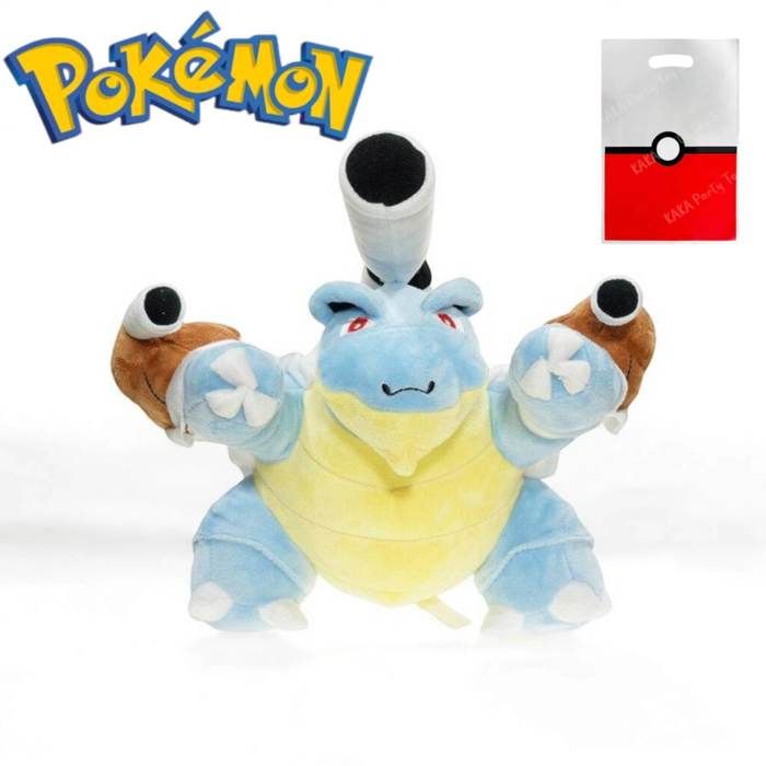 Peluche Pokemon Tortank Mega Evolution + Pochette Surprise - Cdiscount ...