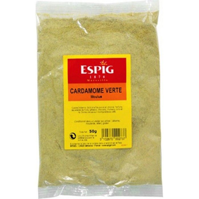 NC Cardamome verte en poudre Epice indienne 50g - Cdiscount Au quotidien